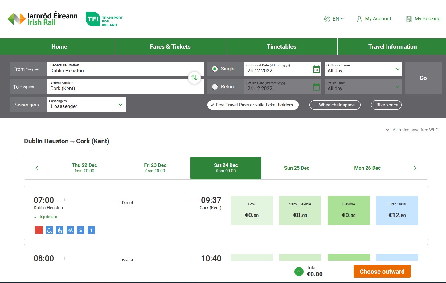 Travelling by intercity trains in Ireland with Irish Rail - Urbanist ...