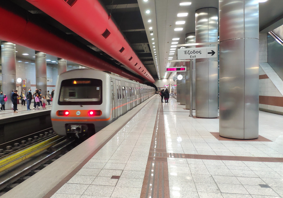 ATHENS | Exploring Line 2 and Line 3 of the Athens Metro - Urbanist ...