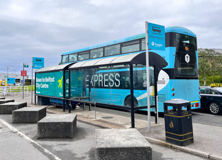 GUIDE | Translink Airport Express Bus 300 from Belfast International ...
